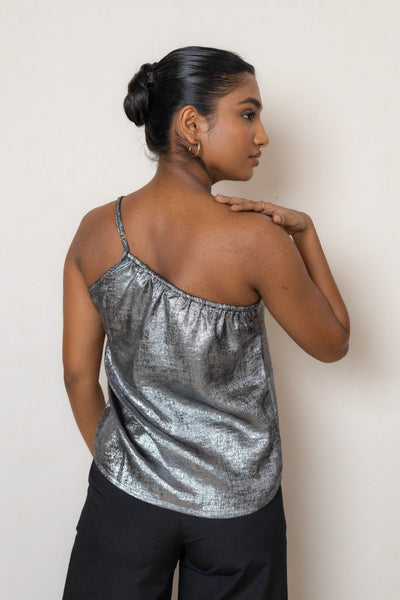 VENICE CAMI TOP SILVER | maia