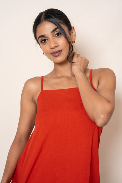MIA CAMI DRESS PAPRIKA | Maia